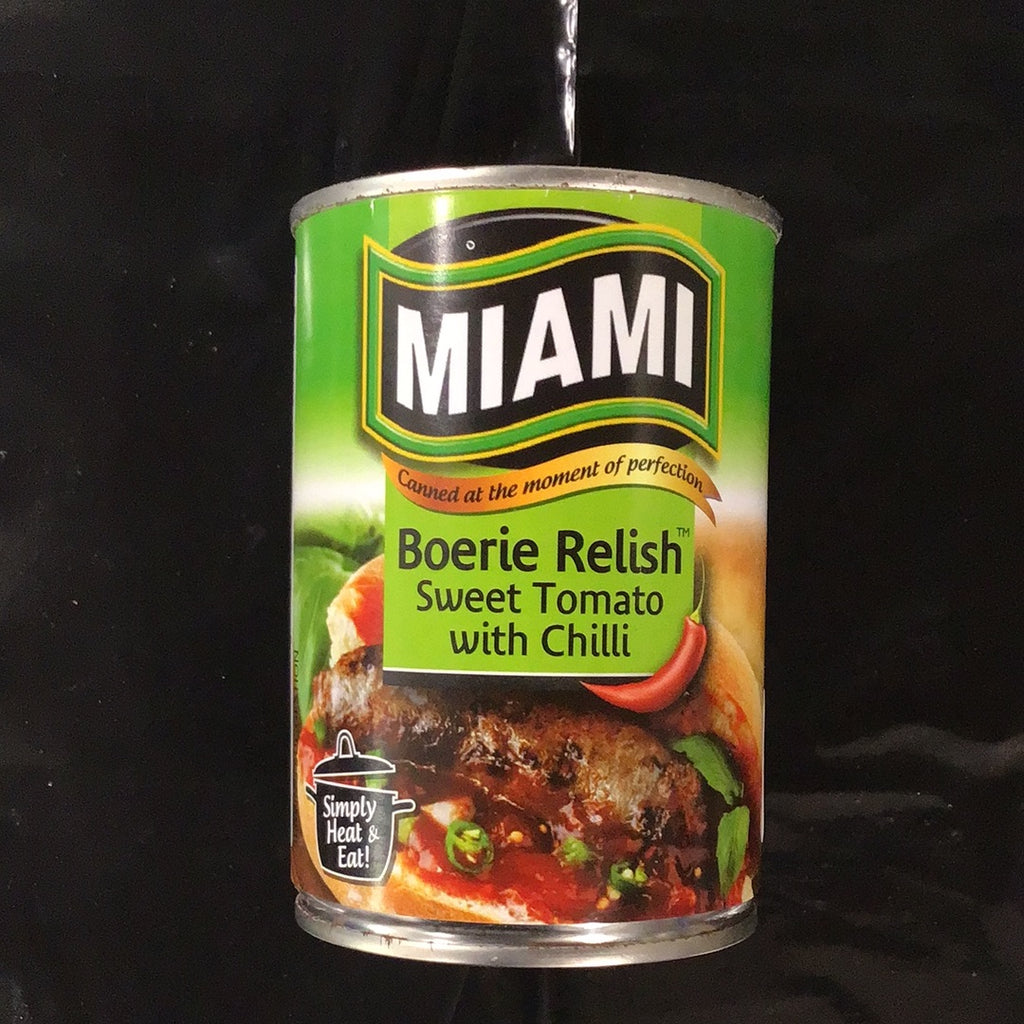 Miami Boerie Relish - Chilli 450g – Boerewors NZ