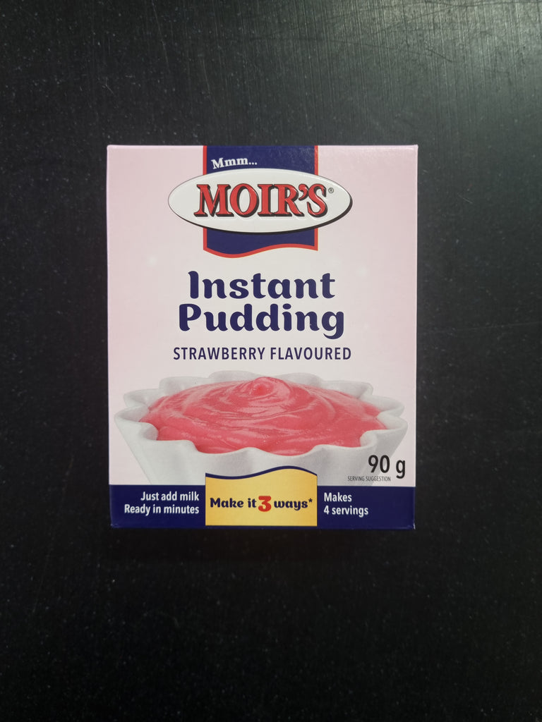Instant Pudding Strawberry 90g – Boerewors NZ